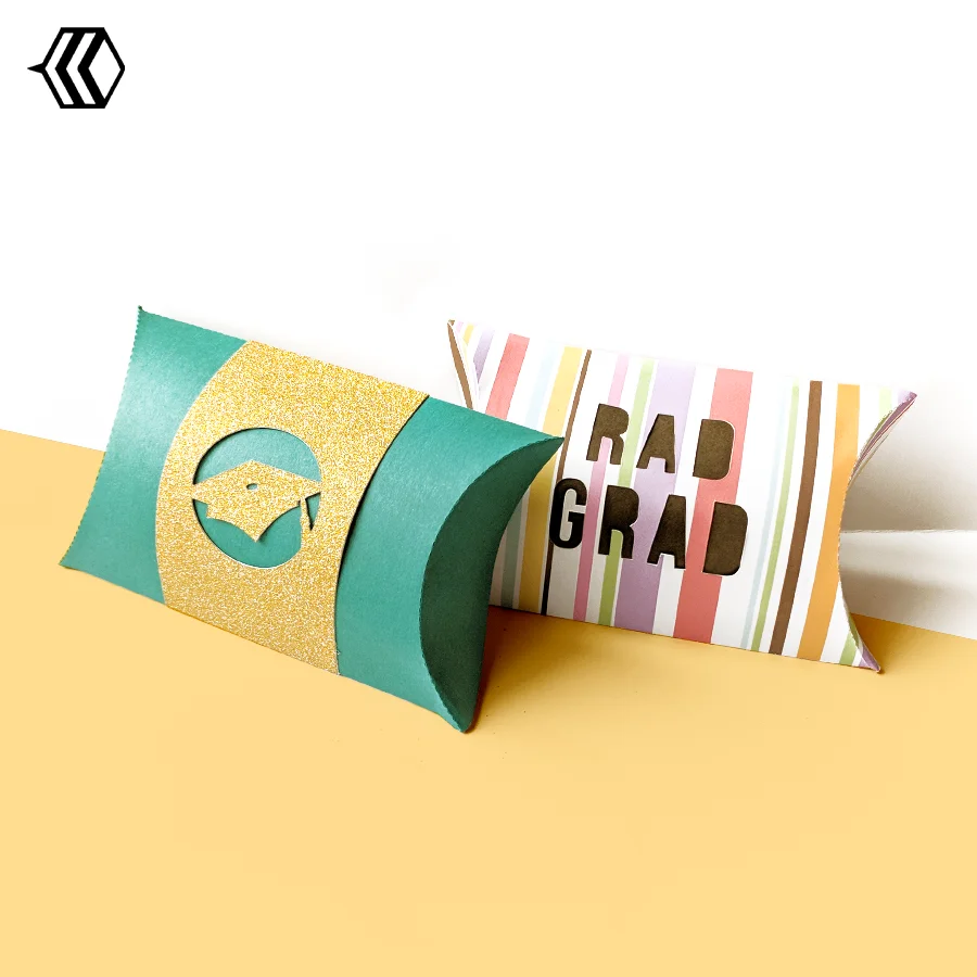 Buy Custom Pillow Boxes With Logo in Australia