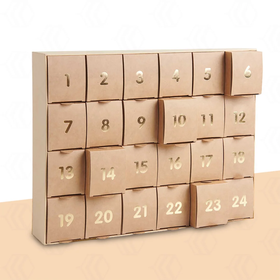Empty Advent Calendar Boxes | Packaging Bee AU